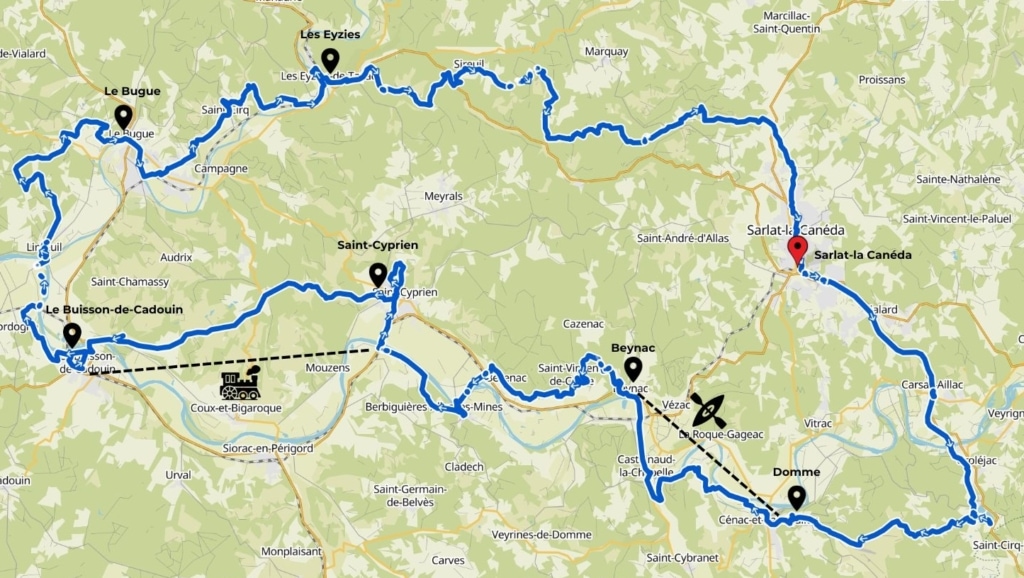 Itinérance à pied : 7 jours pour découvrir la Dordogne